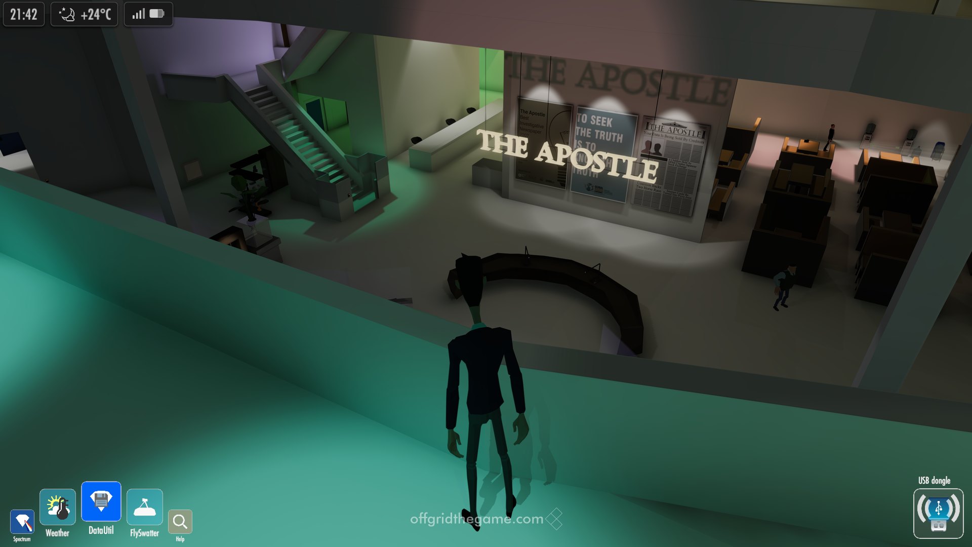 Off Grid — A Stealth-Hacking Game of Whistleblowers and Rescues – Big Boss Battle (B3)