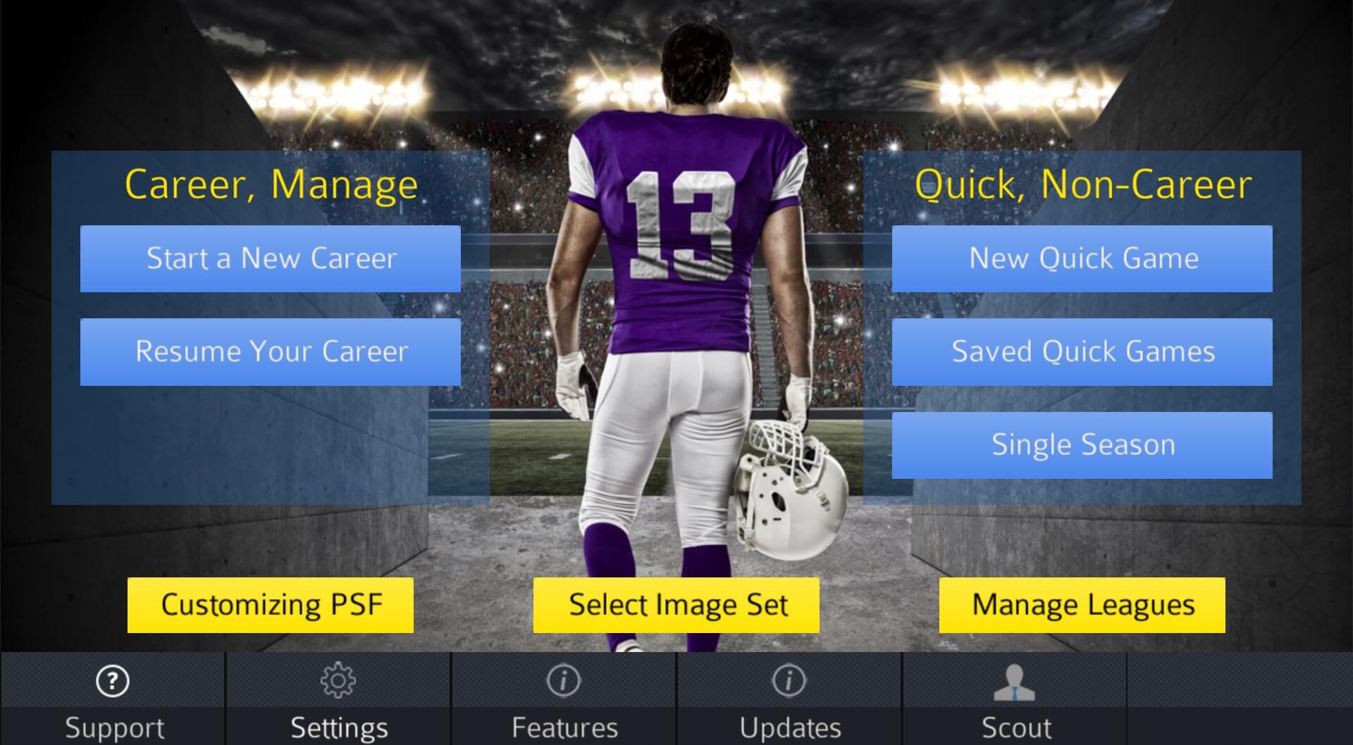 Pro Strategy Football 2019 — Visual PC pro football, finally – Big Boss ...