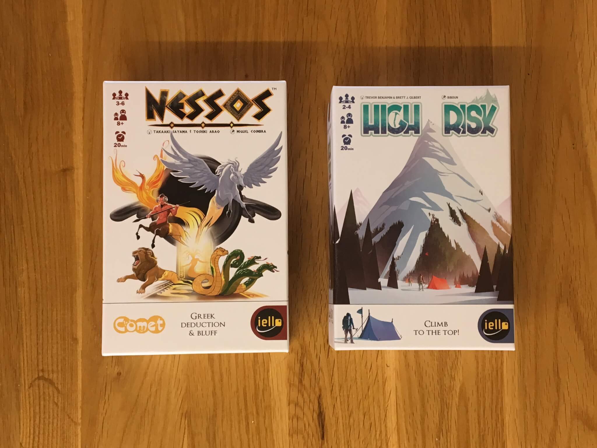 IELLO Mini Games — Nessos and High Risk – Big Boss Battle (B3)