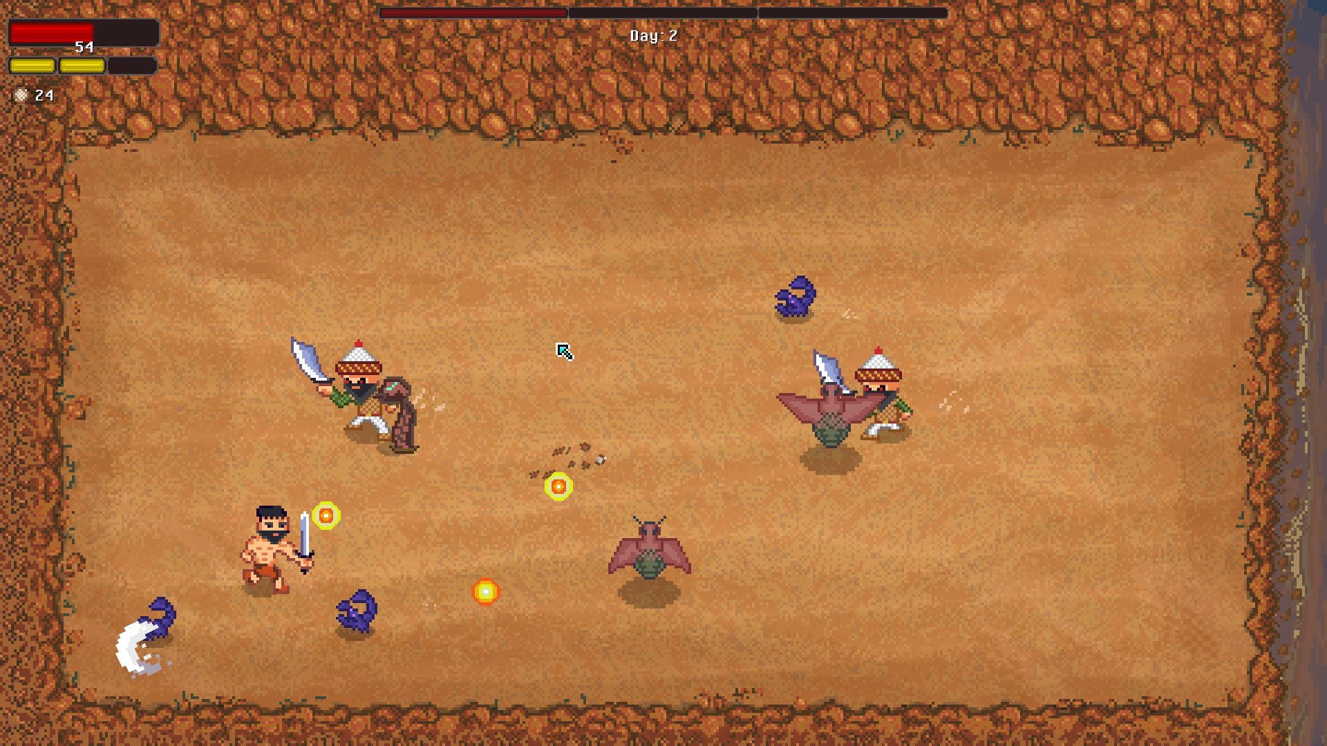 For Sparta is a fun, single-screen arcade game of juggling dodges and ...