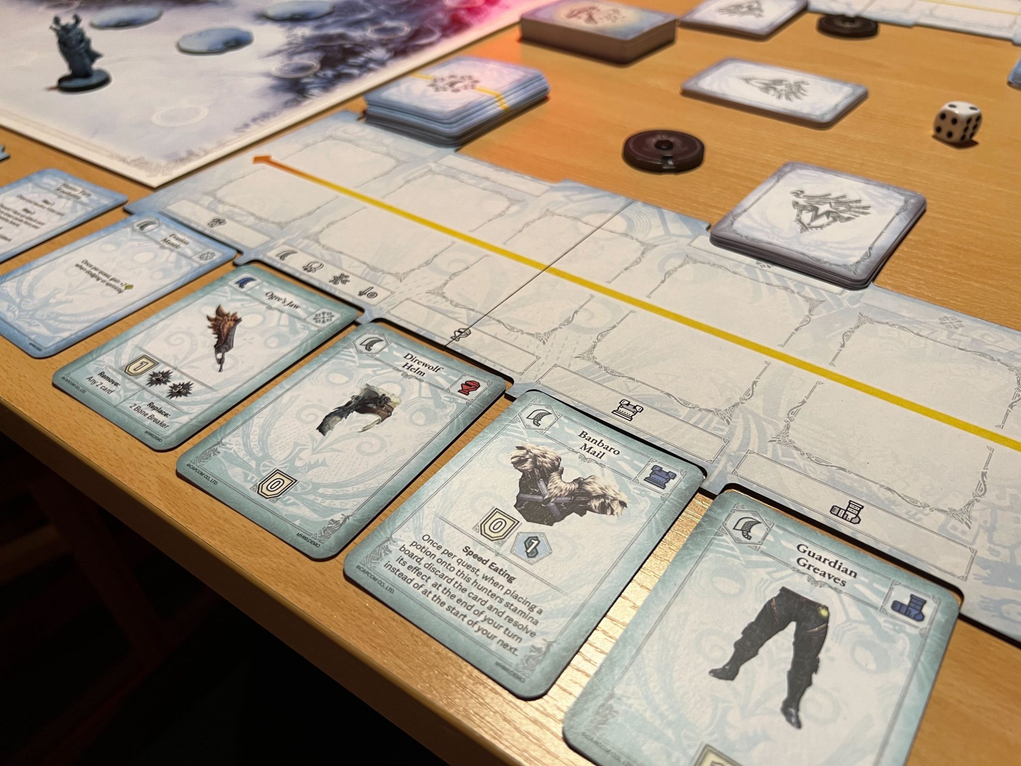 Monster Hunter World Iceborne: The Board Game Pre-Kickstarter Hands on ...