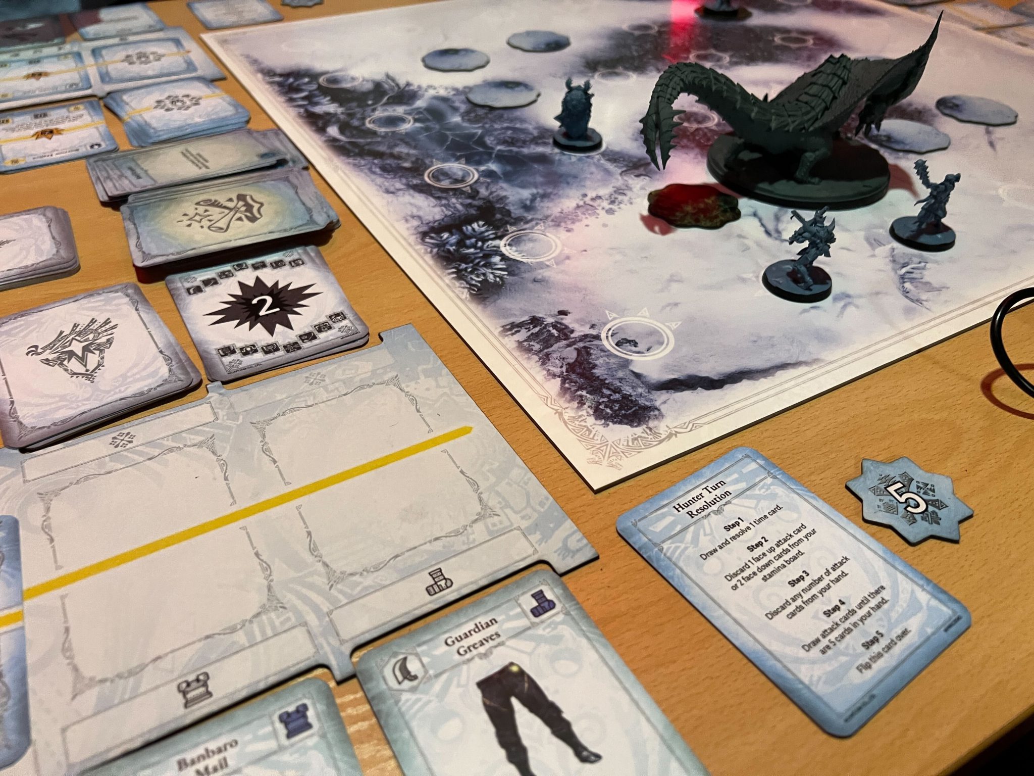 Monster Hunter World Iceborne: The Board Game Pre-Kickstarter Hands on ...