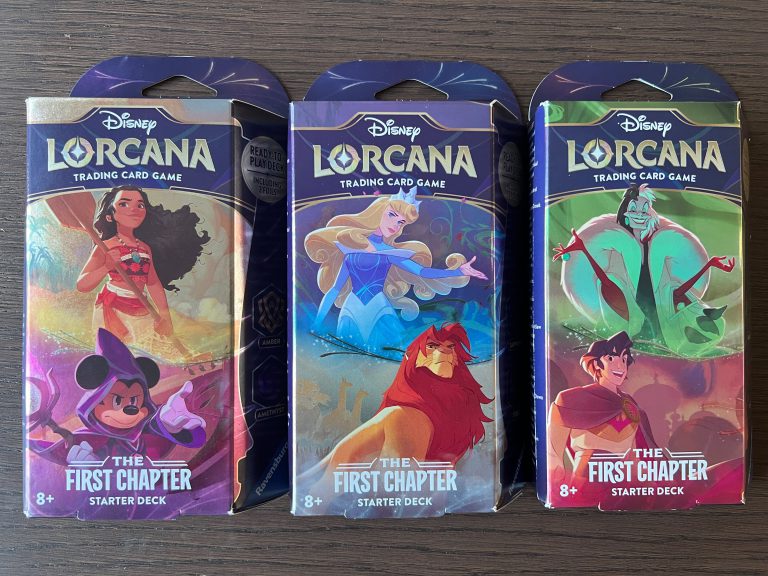 Disney Lorcana: The First Chapter Starter Decks Card Lists – Big Boss ...