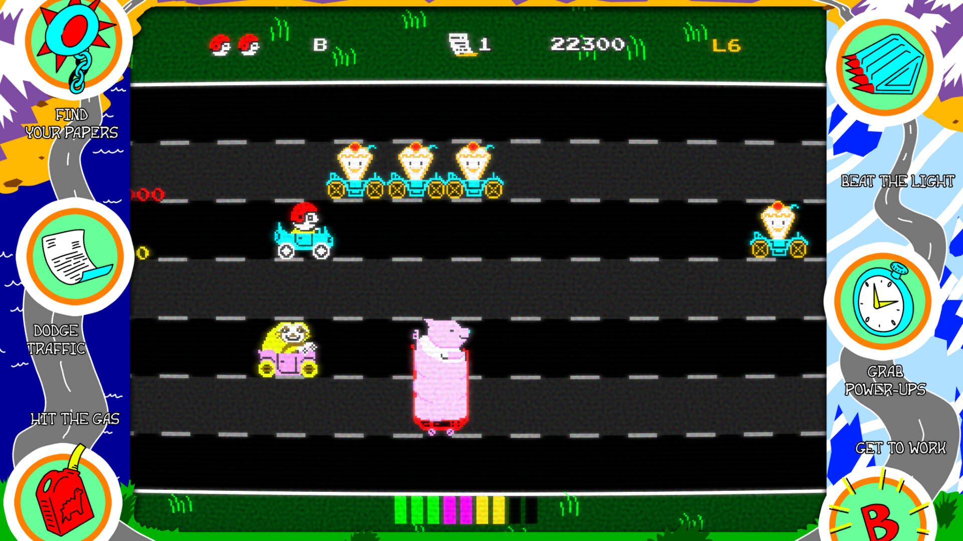 Bumpy Grumpy is an arcade racer about a nightmare commute – Big Boss ...