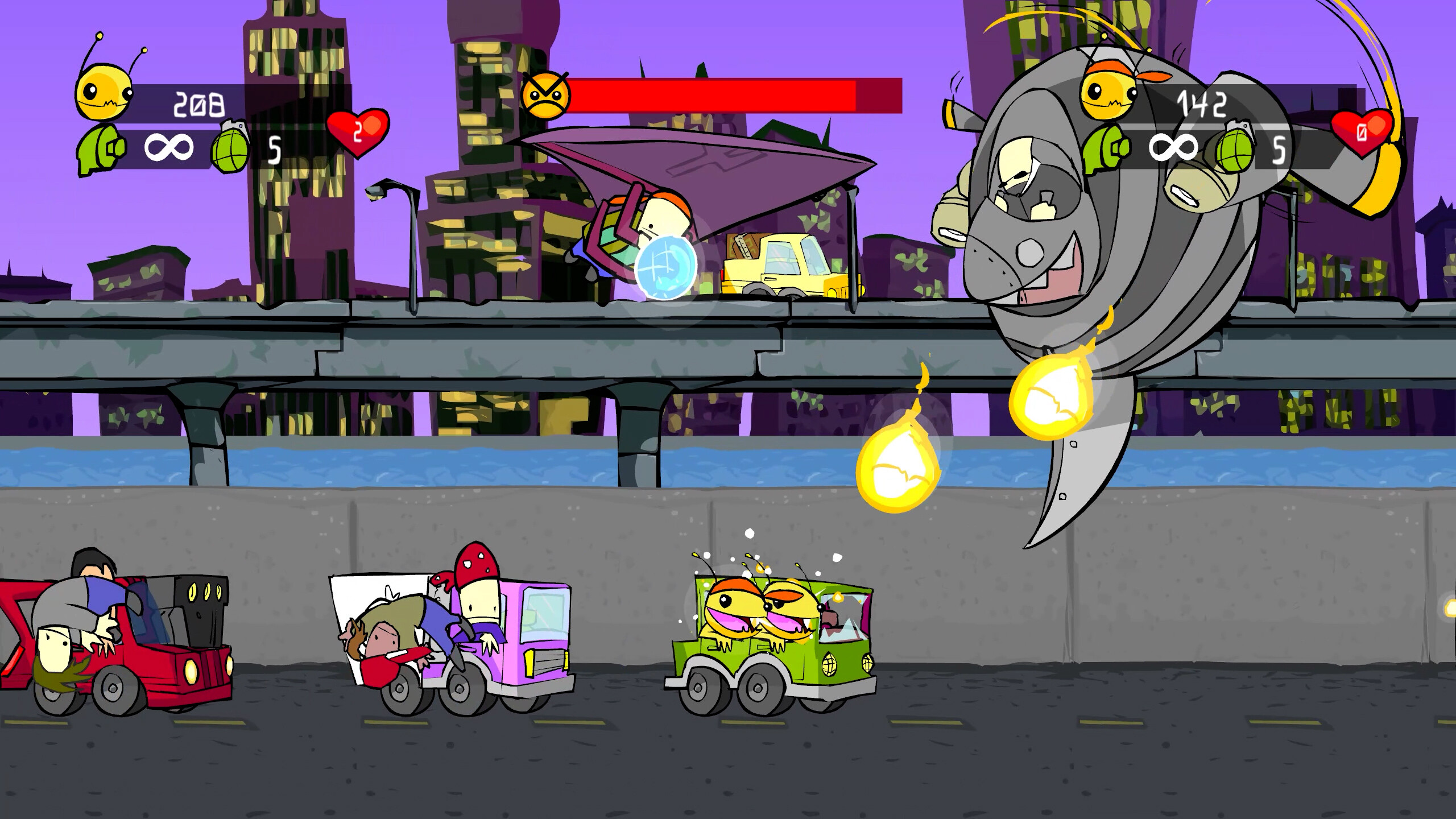 Alien Hominid HD: A flash return – Big Boss Battle (B3)