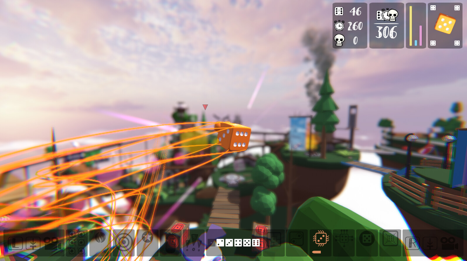 I Am Die is a puzzle game where your movement is the literal roll of a ...