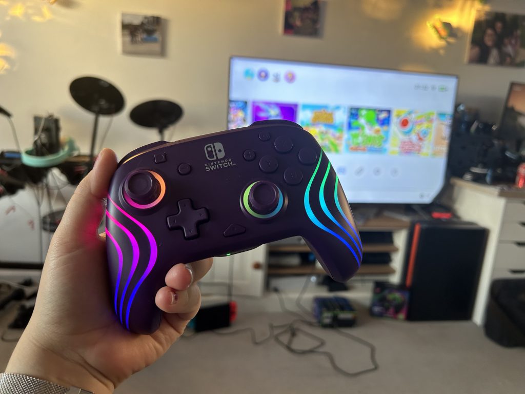 PDP Afterglow Wave Nintendo Switch Controller - Bright Lights! – Big ...