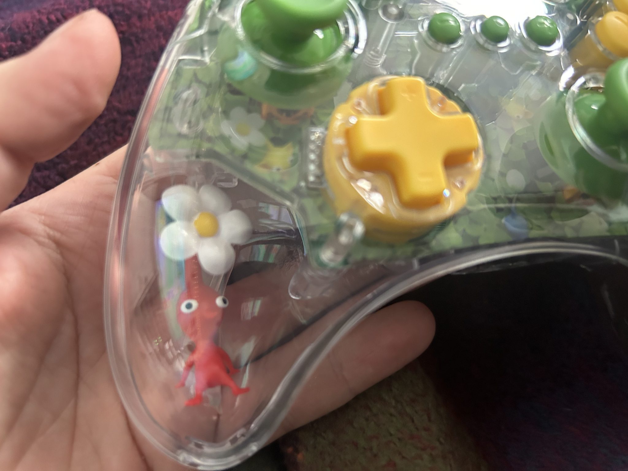 Pikmin 4: Pikmin Clover Patch Nintendo Switch Controller - 90s Vibes ...