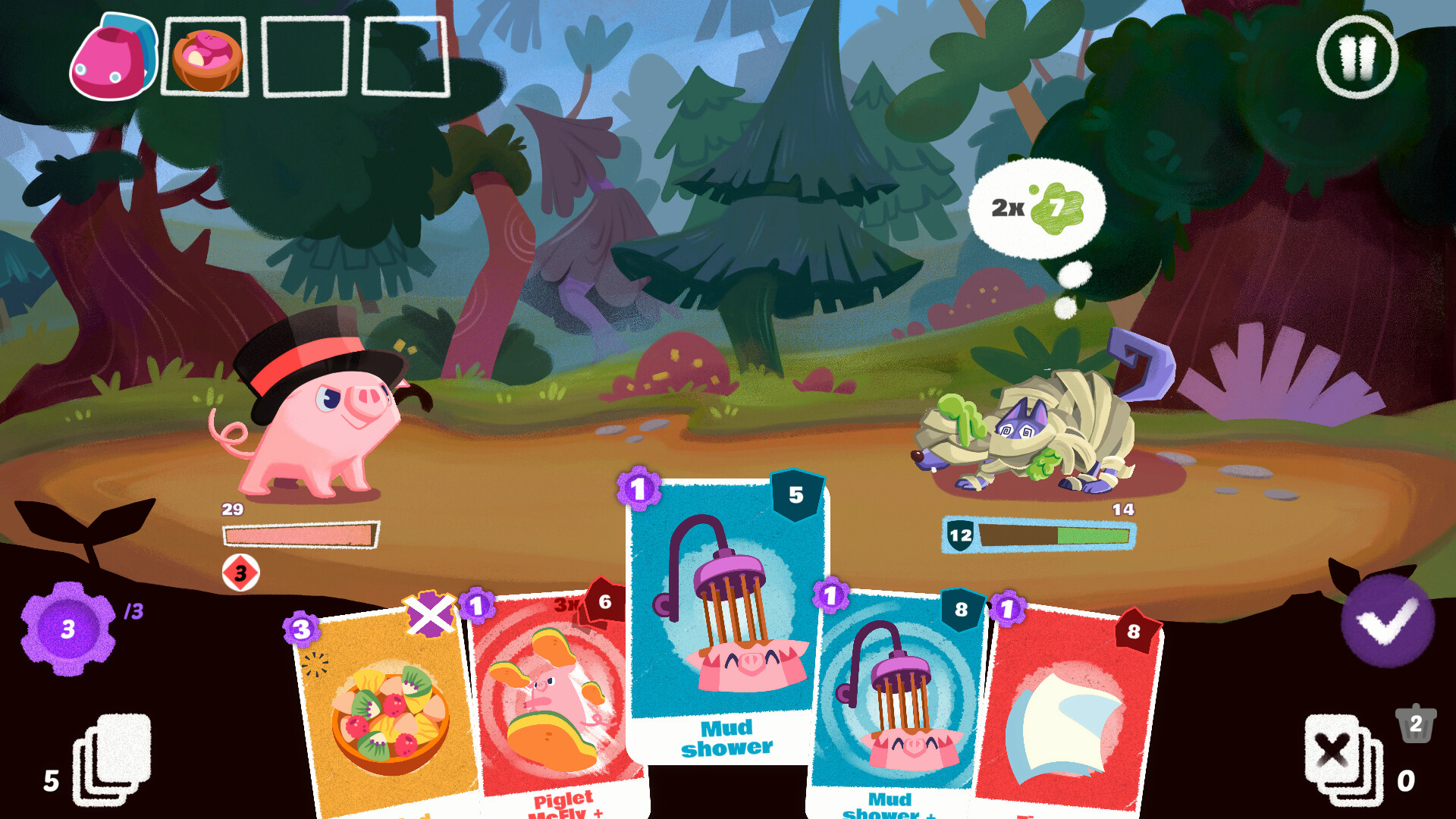 Nif Nif takes the deck-building, run-based genre to cute new heights ...